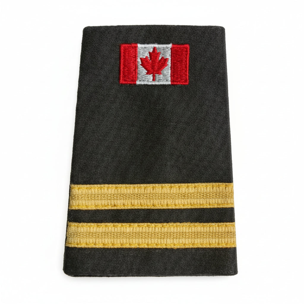 2 Bar Gold OAFC w/ Can. Flag Slip-On – STOKES INTERNATIONAL